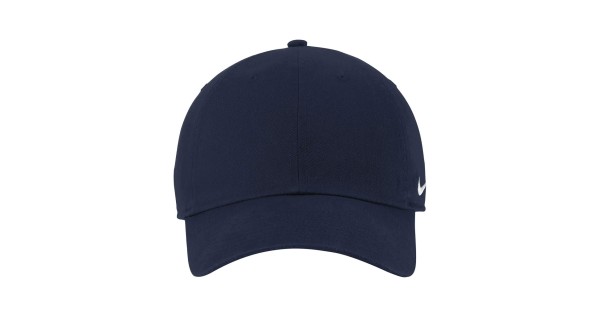 Custom Nike Heritage Cotton Twill Cap NKFB5677 | Personalized Branded Hats