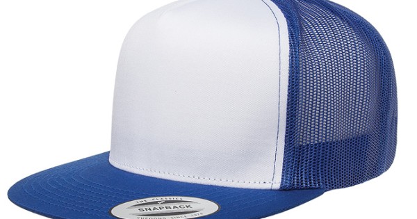 Custom Yupoong Five-Panel Classic Mesh Trucker | Custom Caps