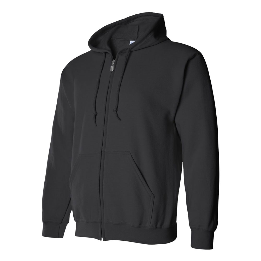 Custom Gildan Heavy Blend Full Zip Hoodie | Personalized Hooded ...