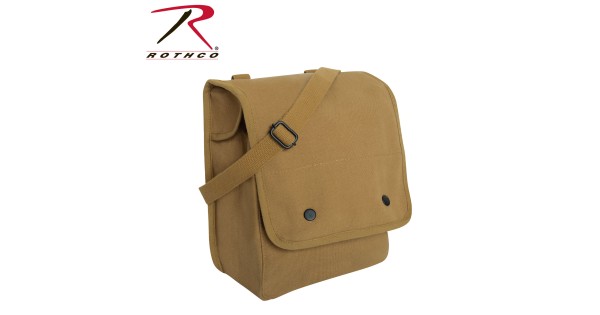 Rothco Canvas Map Case Shoulder Bag | Durable Shoulder Bag | Custom Caps